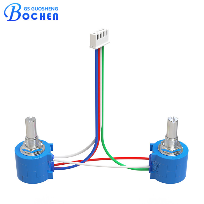 Waterproof 10k Multi Turn Pot Wirewound 3590 Precision Potentiometer ...