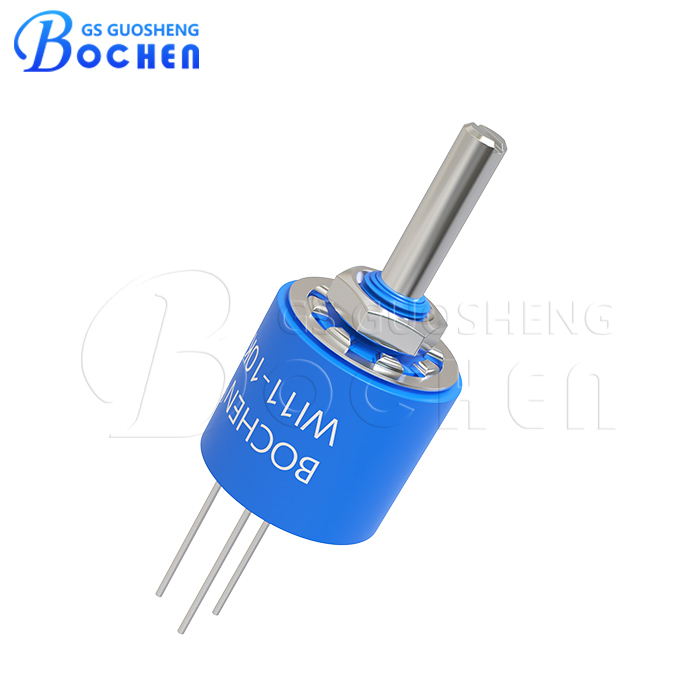 WI11-1 10K Ohm Panel Mount Cermet Trimmer Potentiometer | Single Turn 10%