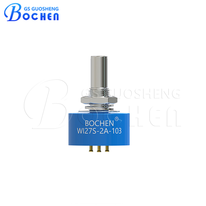 10k Ohm Single Turn Precision Potentiometer with 340° Stop