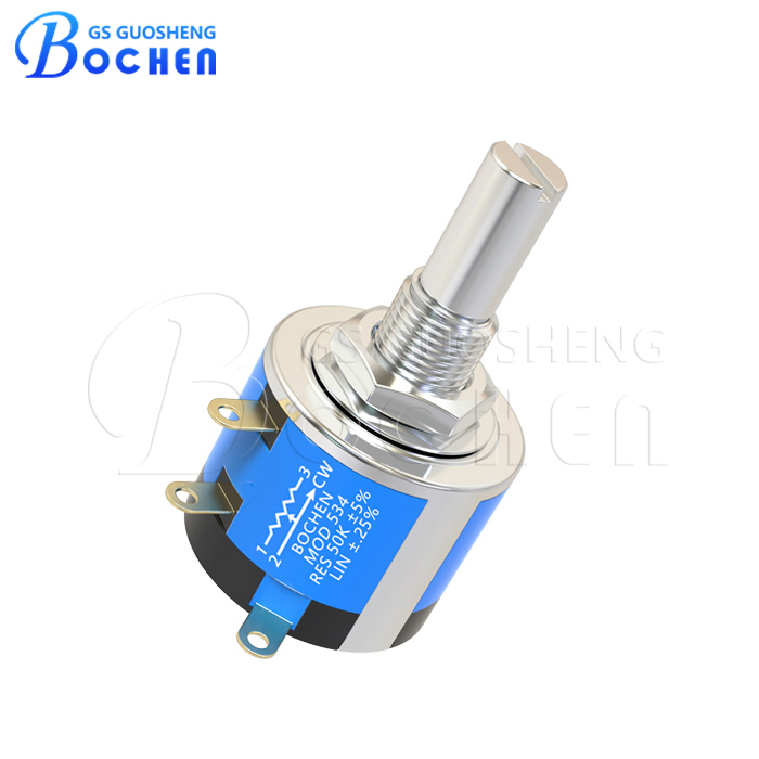 10K Ohm 10-Turn Precision Wirewound Potentiometer 534 2W
